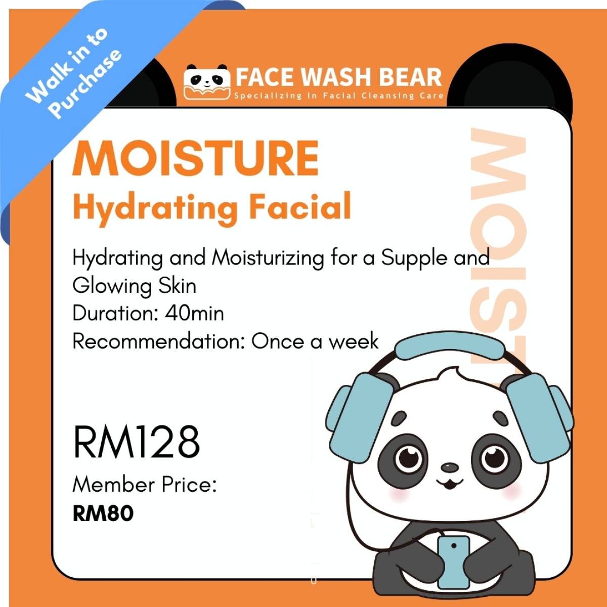 MOISTURE Hydrating Facial | FACE WASH BEAR | Specialising In Facial ...